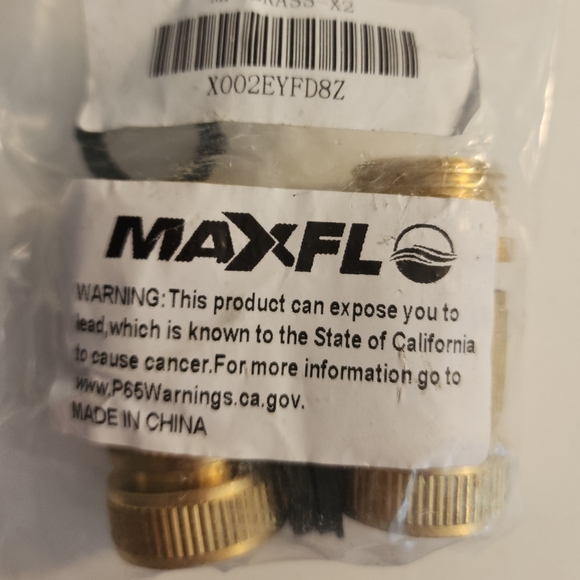 Other | Maxflo Quick Connect Garden Hose Fittings 2pack Solid Brass Water Hose 34 | Poshmark